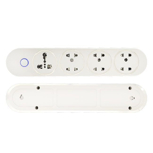 Vox Power Strip 1 Switch x 3 Socket 1 Universal Socket Unbreakable