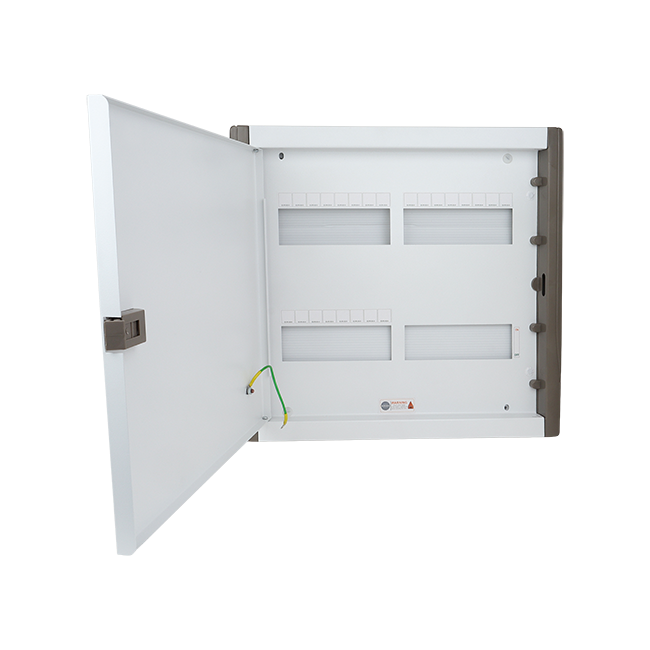 6-Way TPN Distribution Boards Double Door Gracia