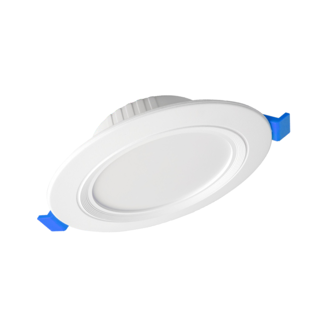 6 Watt Led Down Lit Panel Light Gold Cool White Round SB-130