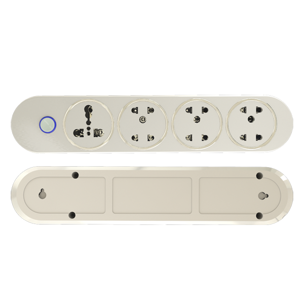 Vox Power Strip 1 Switch x 3 Socket 1 Universal Socket Unbreakable